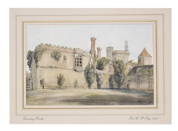 Charles Bethell Otley | Watercolour - Thornbury Castle (1825) | MutualArt