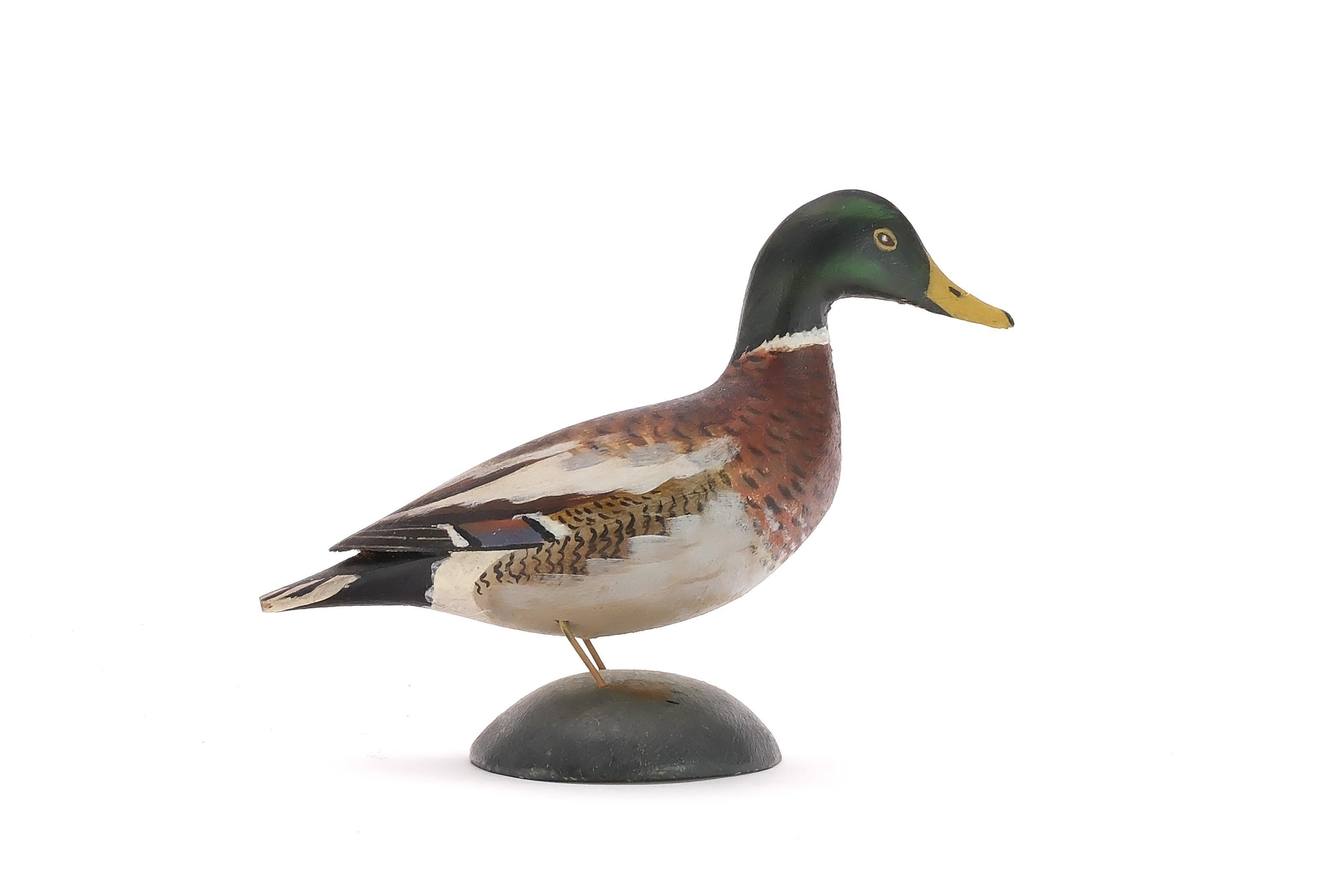 A. Elmer Crowell | Miniature mallard | MutualArt