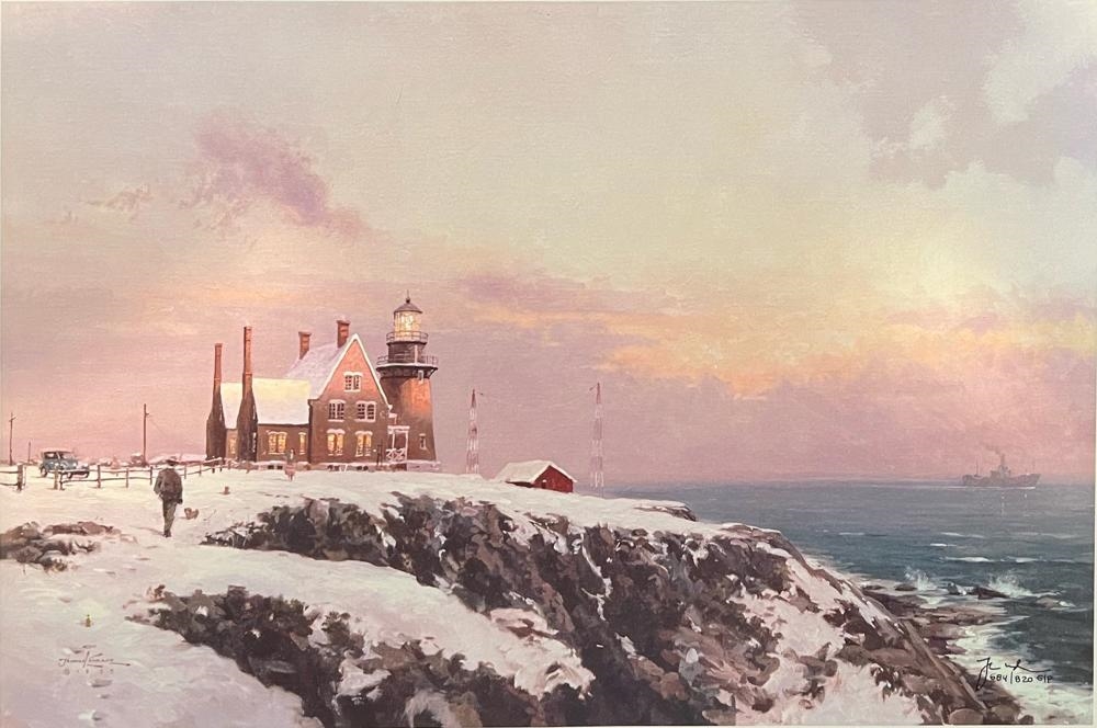 Thomas Kinkade | BLOCK ISLAND (1998) | MutualArt