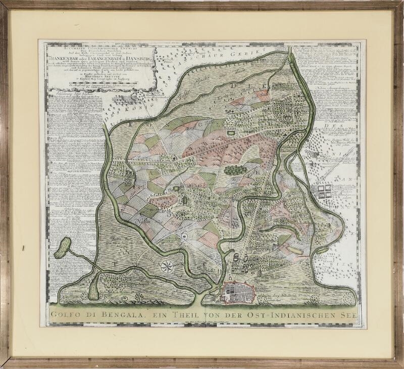 Georg Matthäus Seutter | Accurator Geographischer Entwurf der ...