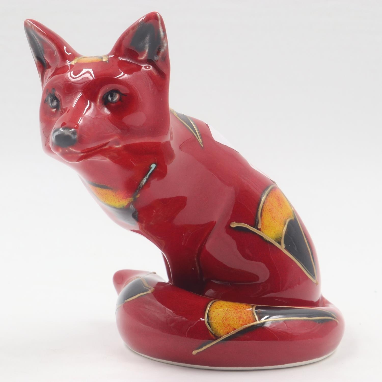 Anita Harris | Anita Harris sitting fox figure | MutualArt