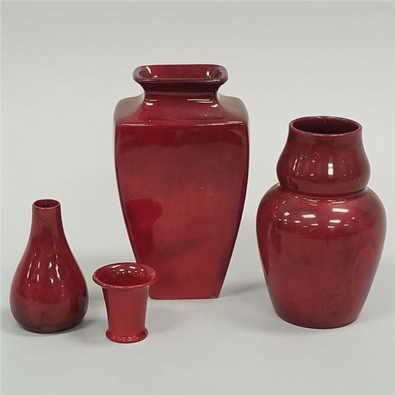 Bernard Moore | Flambe vases | MutualArt