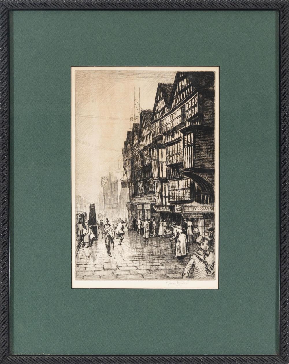 Terence Lambert | London Street Scene | MutualArt