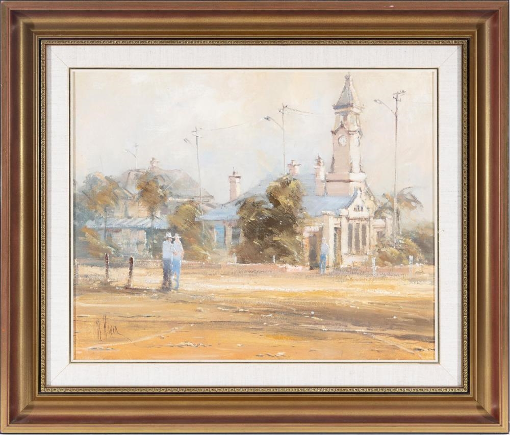 David Hagan | Waiting for the mail | MutualArt