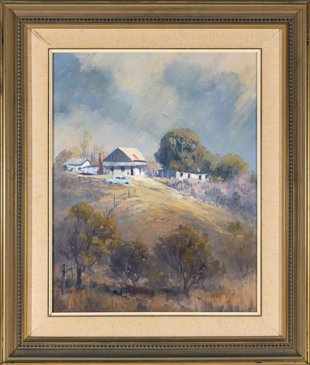 Chris Huber | On the Hill at St Albans | MutualArt