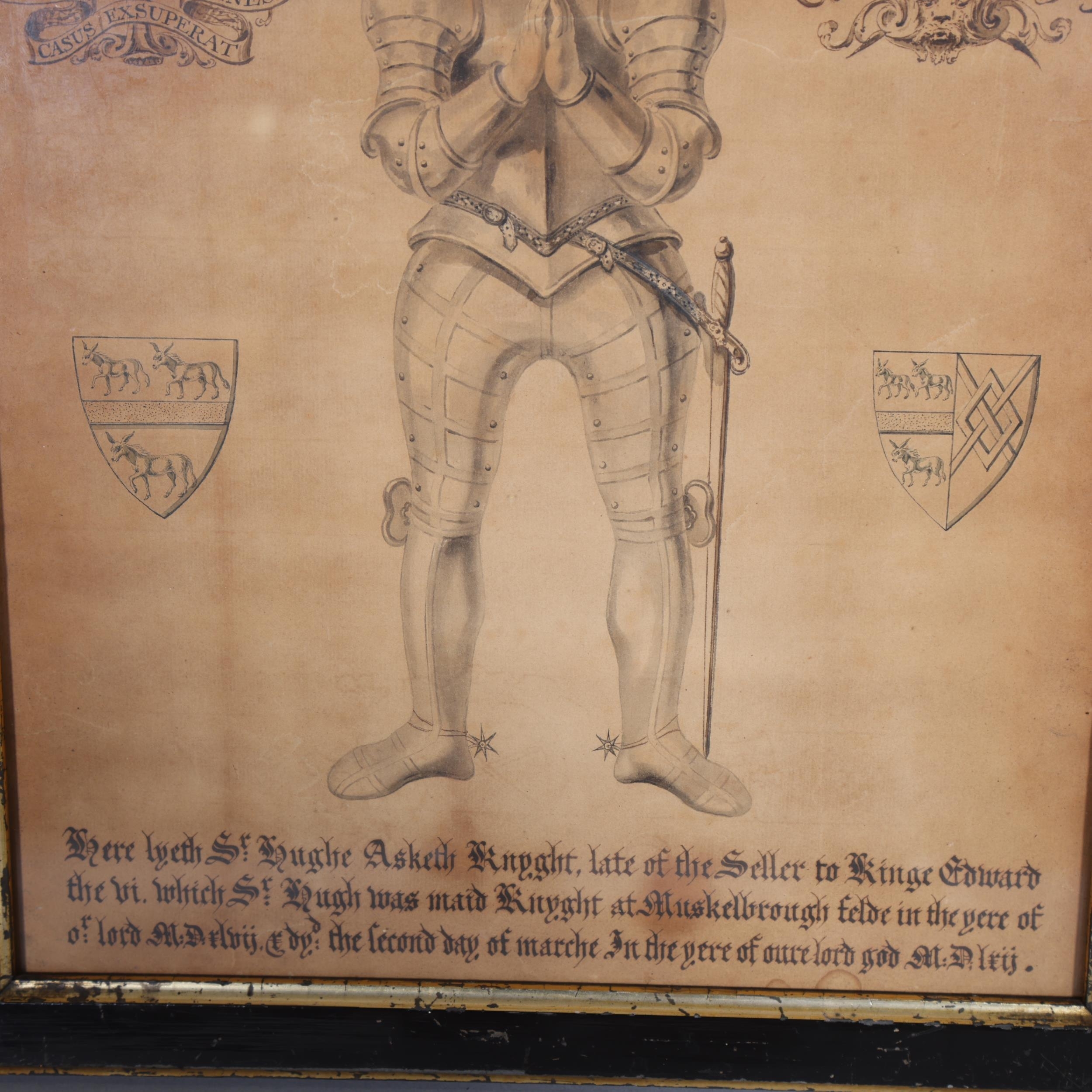 Ralph Bigland | An original 18th century ink and watercolour design for ...