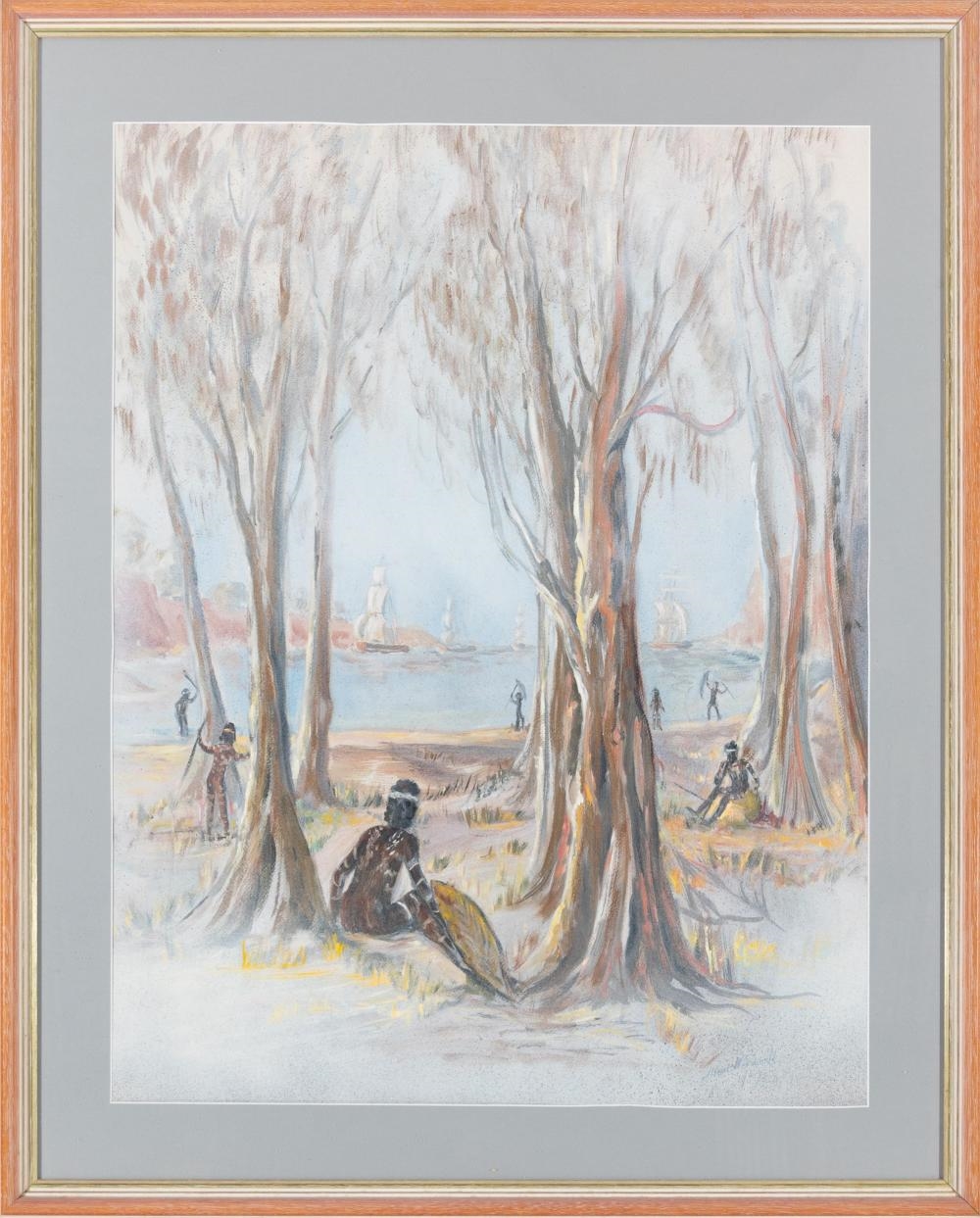 Norma Macdonald | Captain Cook's first fleet at Sydney Cove (1788 ...