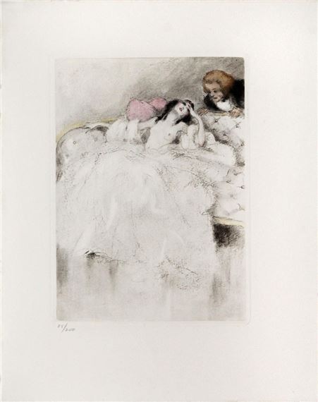 Louis Icart | Feeling Faint (1938) | MutualArt