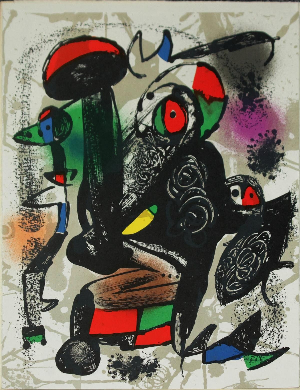 Joan Miró | Joan Miro - Untitled (1981) | MutualArt