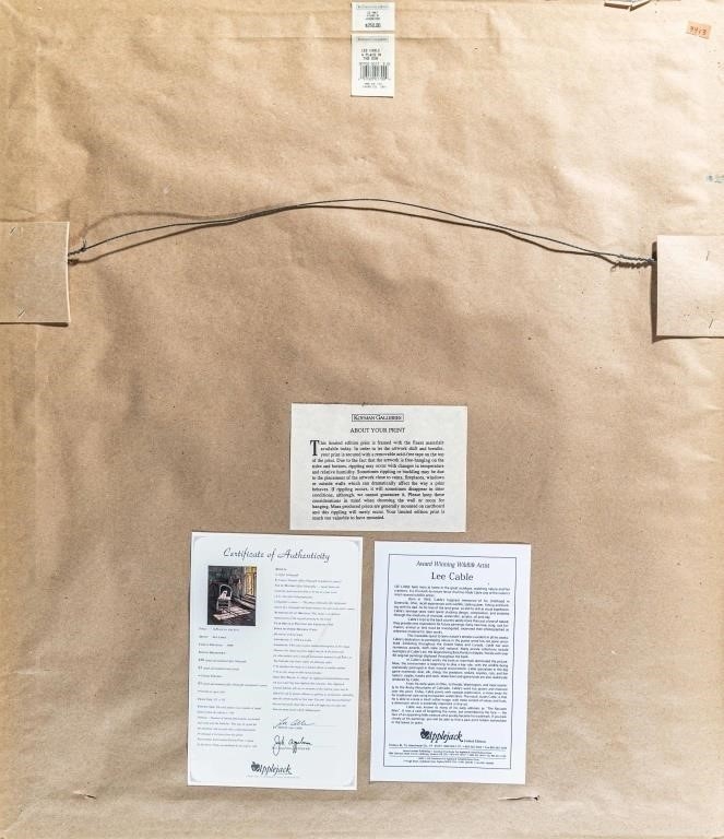 Lee Cable | LIMITED EDITION PRINT A PLACE IN THE SUN LEE CABLE | MutualArt