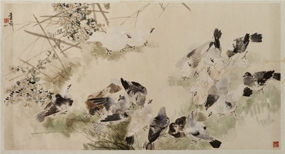 Zhang Shuqi | Pigeons | MutualArt