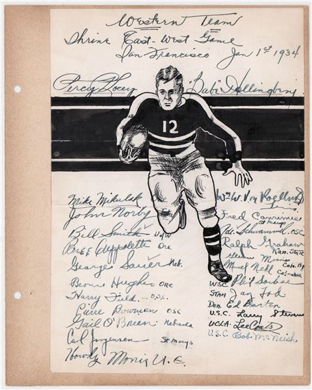 Sheldon Carpenter | East-West Shrine Game (1931 - 1936) | MutualArt