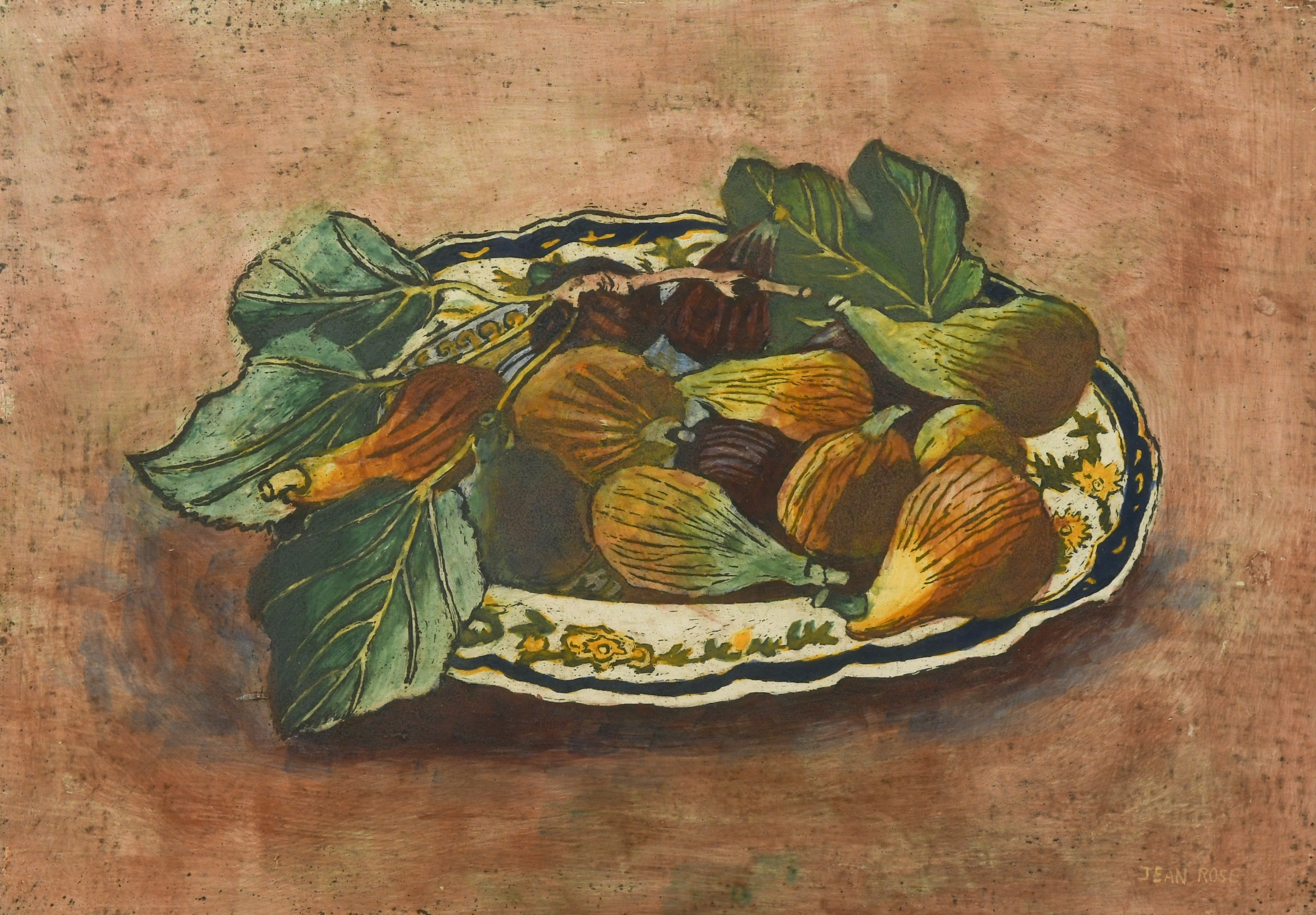 Jean Rose | Still life with figs | MutualArt