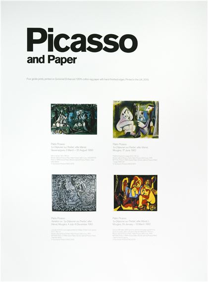 Pablo Picasso | The Picasso and Paper Portfolio | MutualArt