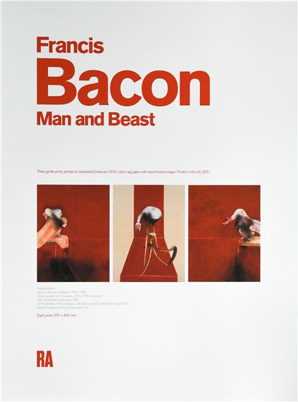 Francis Bacon | Second Version of Triptych - the Man and Beast ...