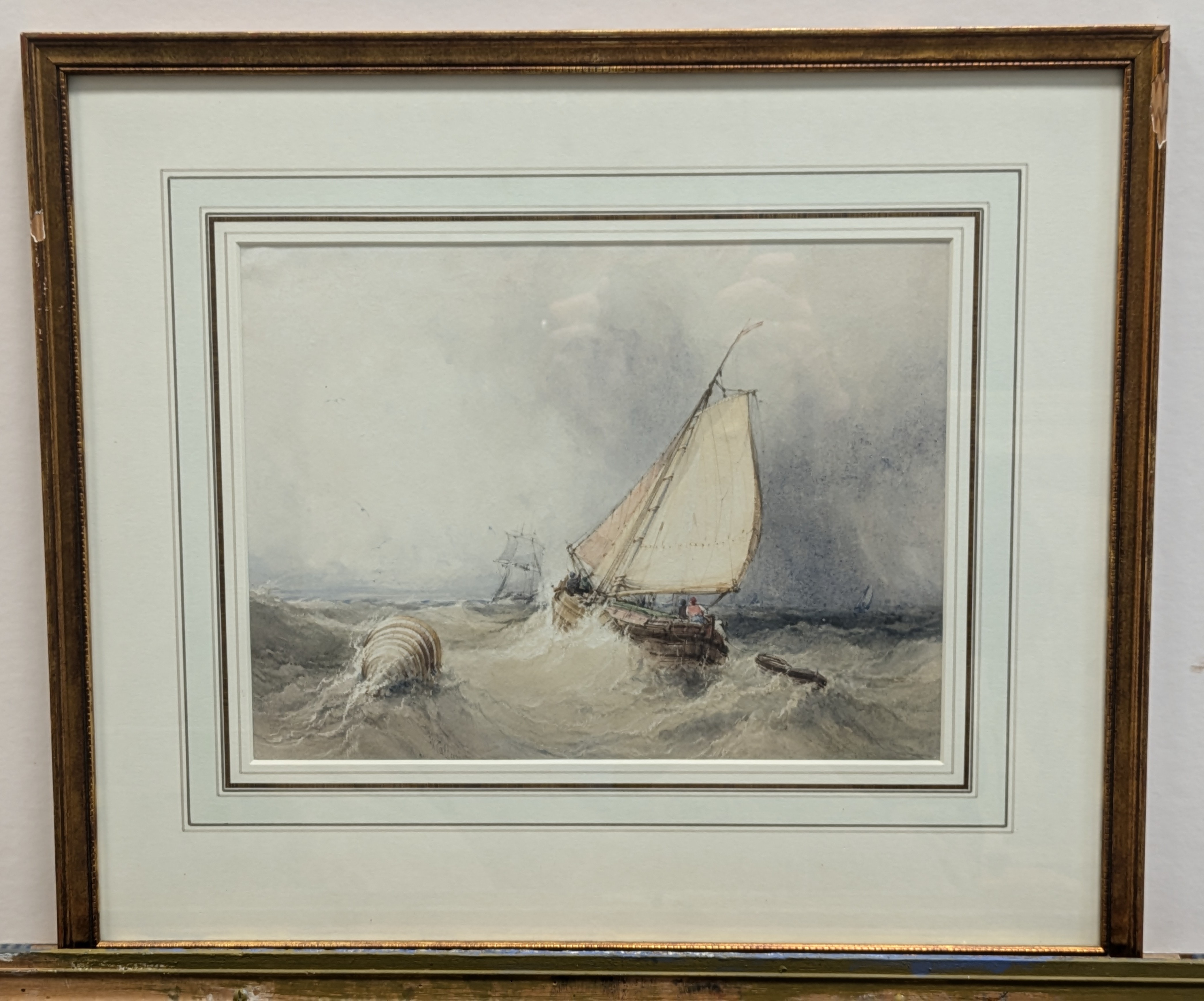 William Callow | Shipping in a squall | MutualArt