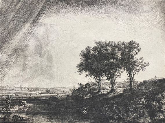 Amand Durand | The Three Trees | MutualArt