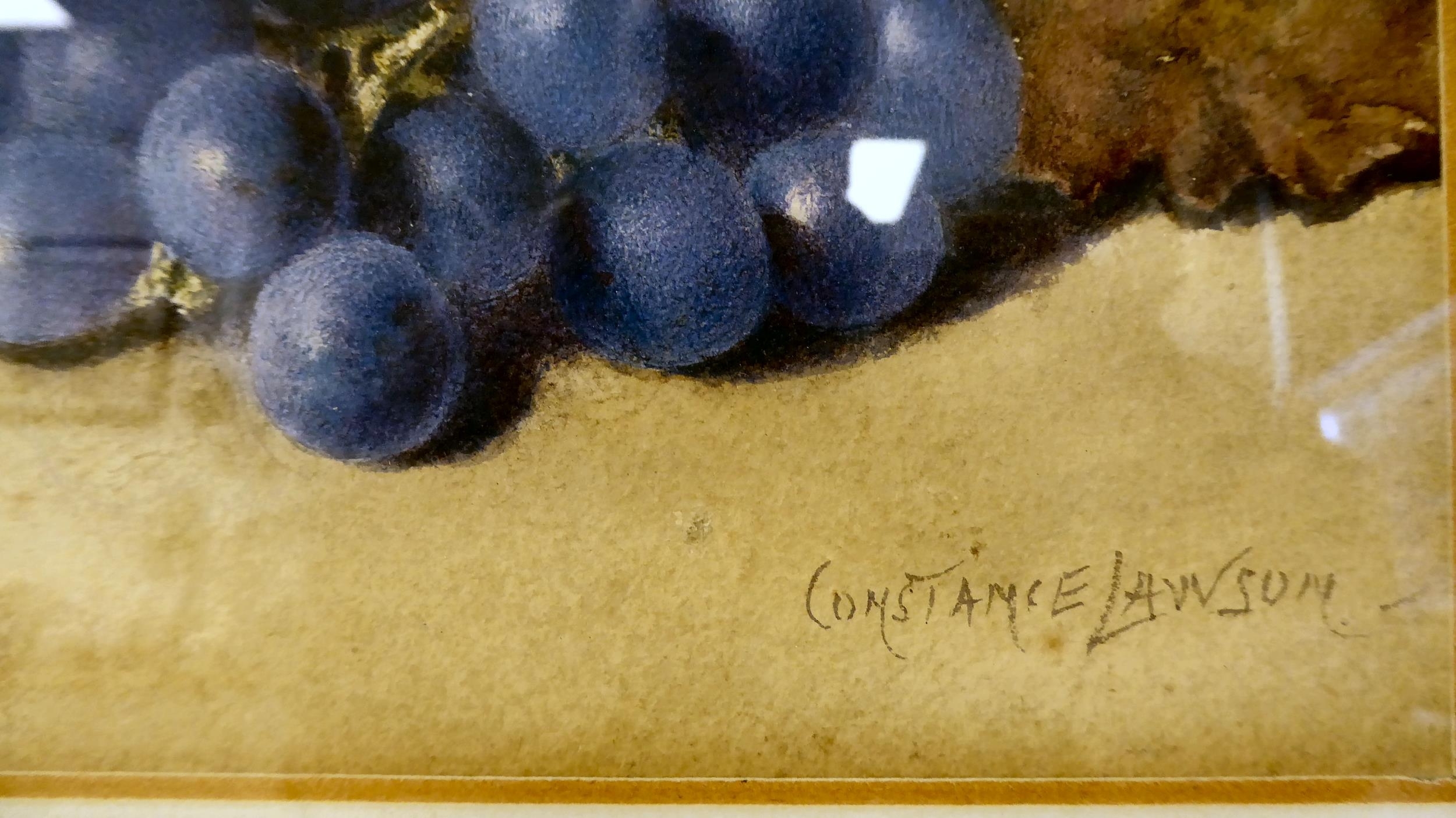Constance B. Lawson | Grapes and Leaves | MutualArt