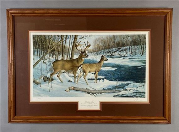 Ron Van Gilder | Ron VanGilder The Jordan Buck Lithograph Print Turn ...