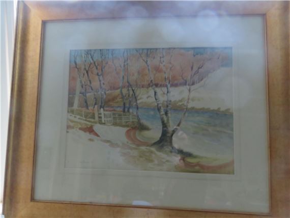 Ken Frewin | River and Woodland | MutualArt