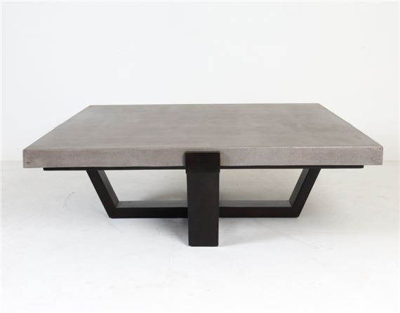 Lillian August | 'GIO' CONCRETE COCKTAIL TABLE | MutualArt