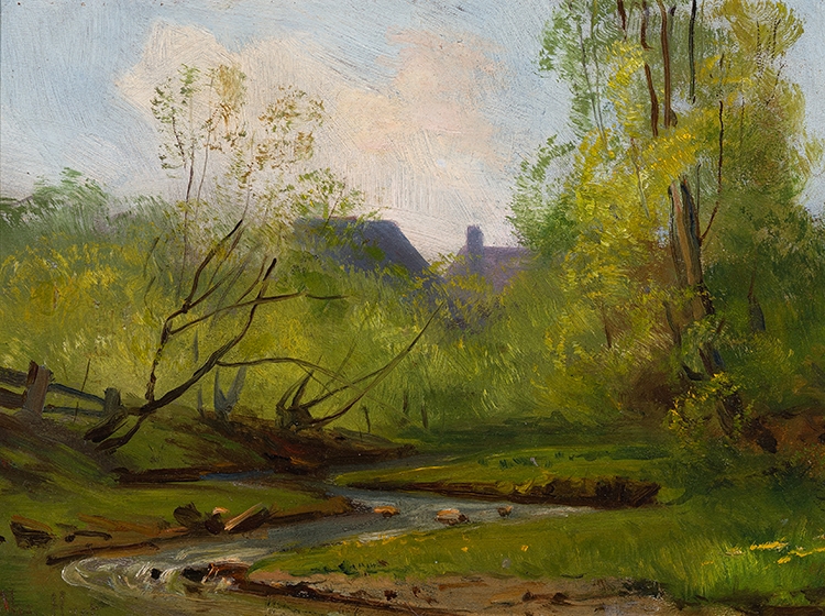 Charles Huot | Paysage d’été | MutualArt