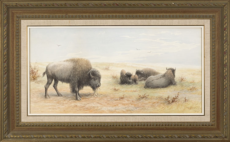Frederick Arthur Verner | Buffalo (1895) | MutualArt