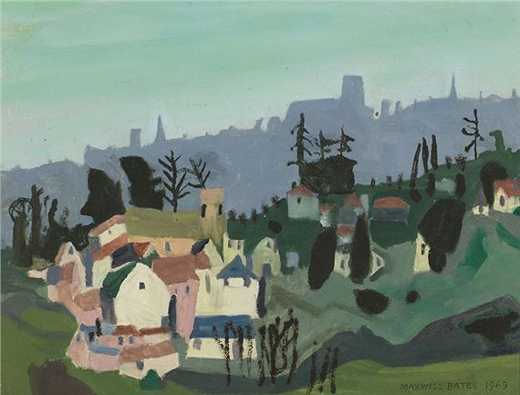 Maxwell Bennett Bates | Panorama (1969) | MutualArt
