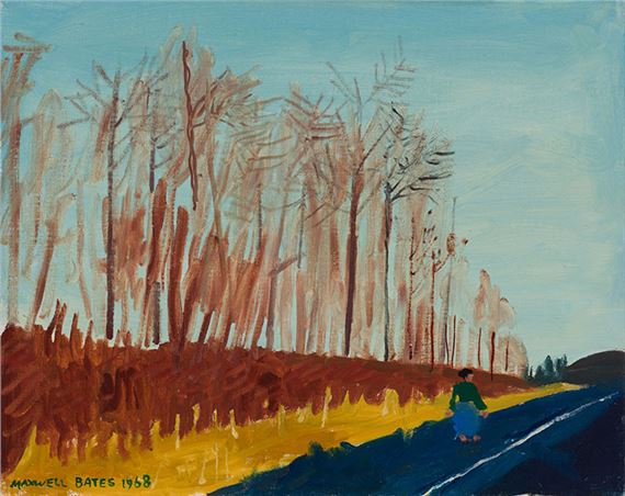 Maxwell Bennett Bates | Road to Saanichton, Near Victoria B.C (1968 ...