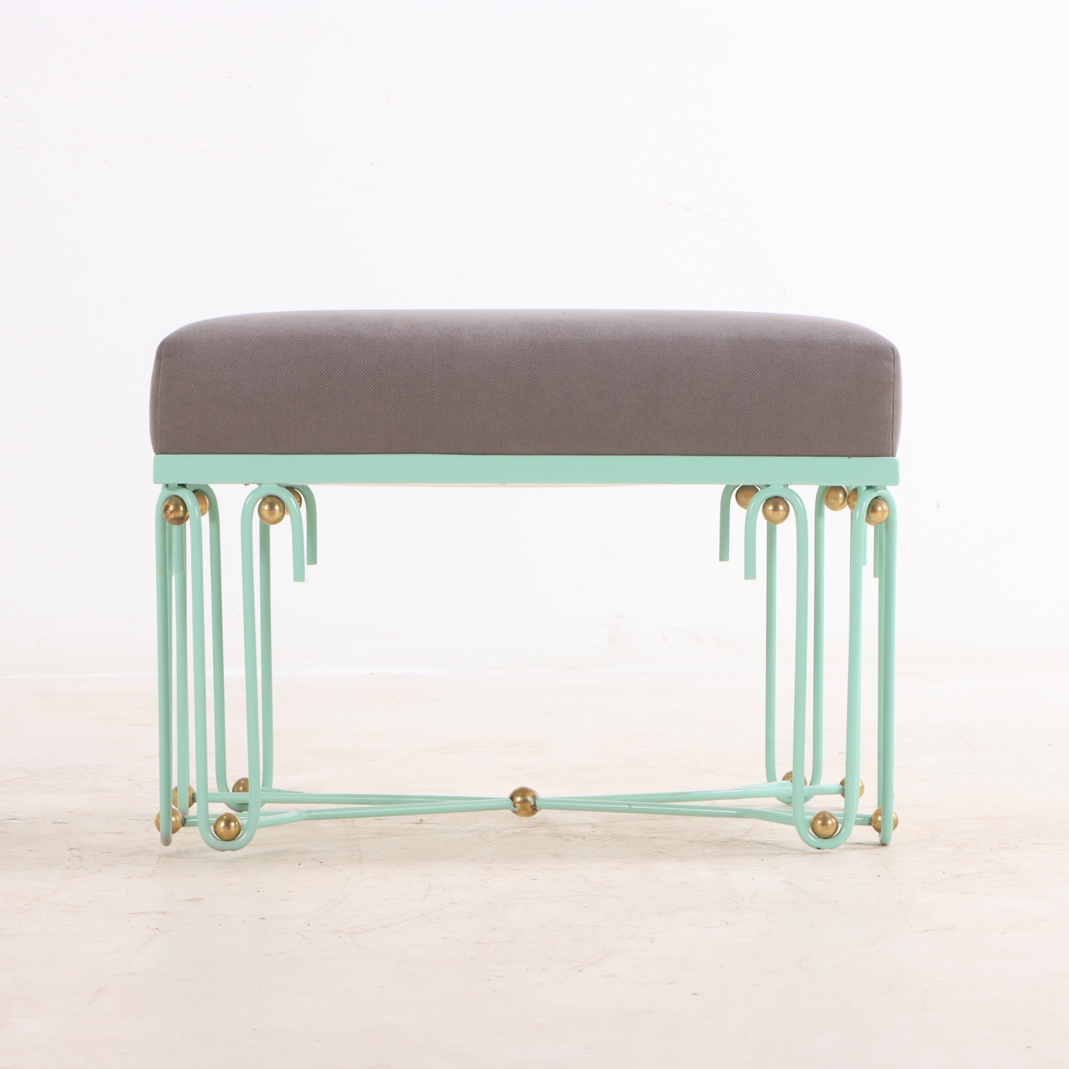 Jean Royère | Pair of upholstered benches | MutualArt