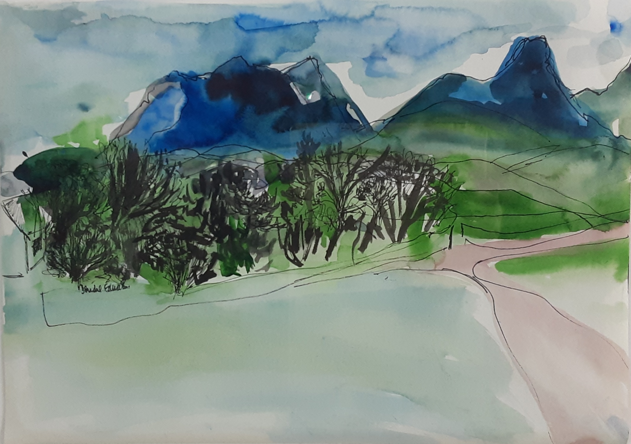 Deirdre Edwards | THE BRAE OF ACHNAHAIRD | MutualArt