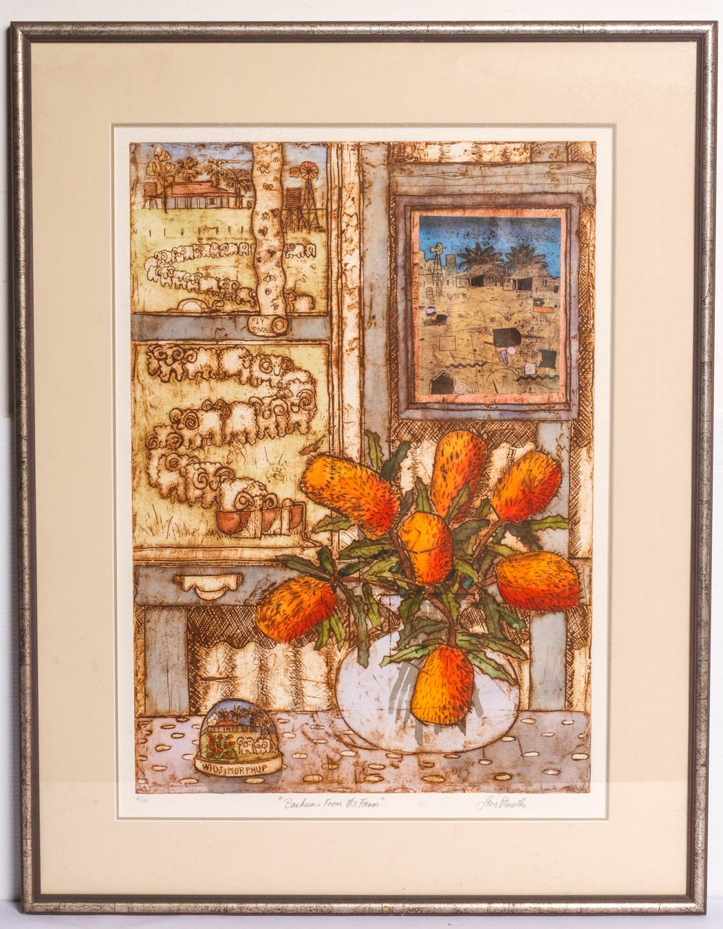 Leon Pericles | Banksias from the Farm (1993) | MutualArt