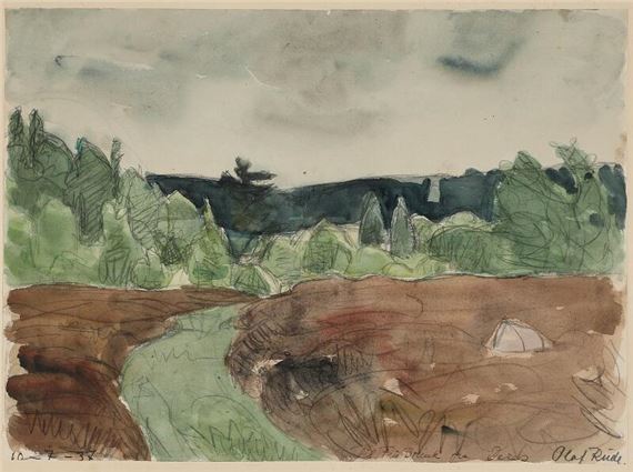 Olaf Rude | Landscape | MutualArt