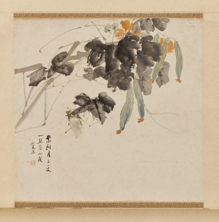 Zhu He | Loofah Drawing | MutualArt