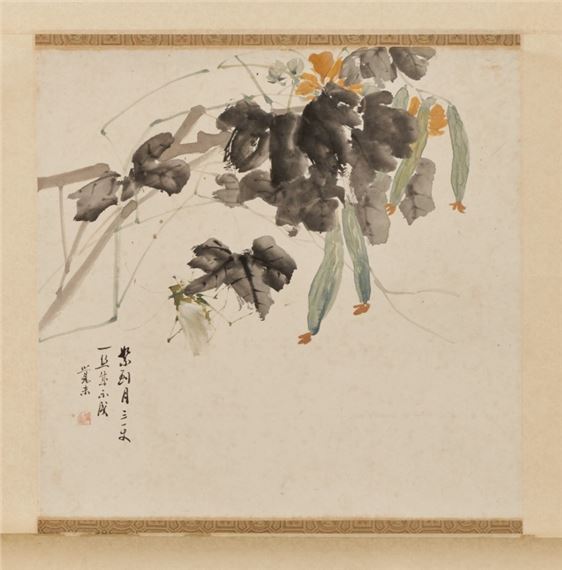 Zhu He | Loofah Drawing | MutualArt