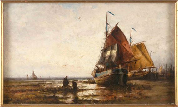George Bunn | Beached vessels (1885 - 1898) | MutualArt