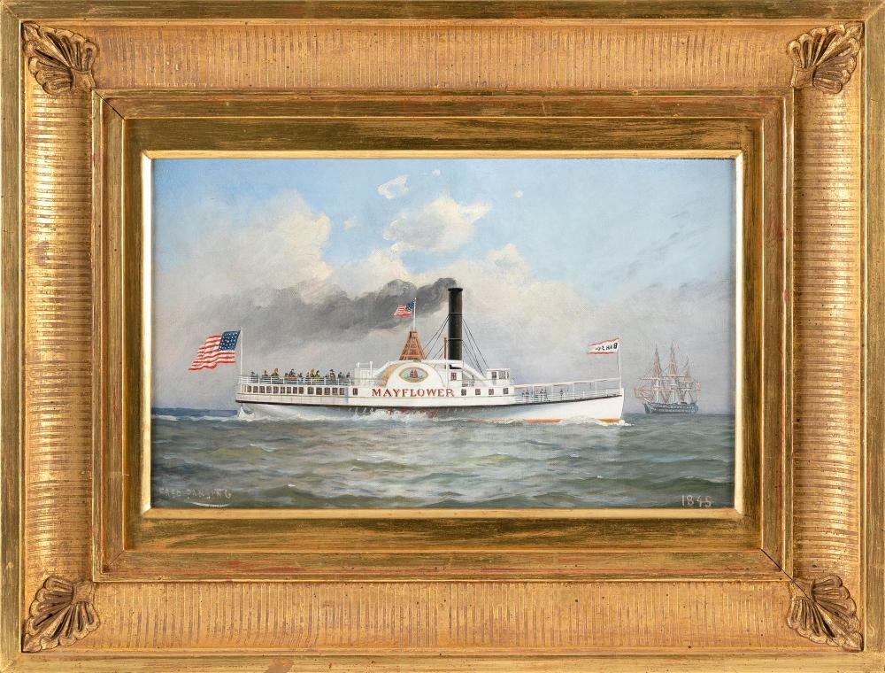 Fred Pansing | The side-wheeler Mayflower of the Nantasket Beach ...