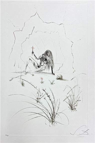 Salvador Dalí | Salvador Dali - Brother Origin, Hermit (1969) | MutualArt