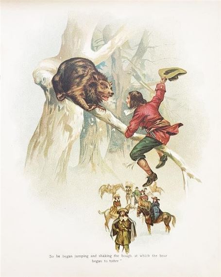 Joseph Finnemore | Antique Print Joseph Finnemore - Robinsone Crusoe ...