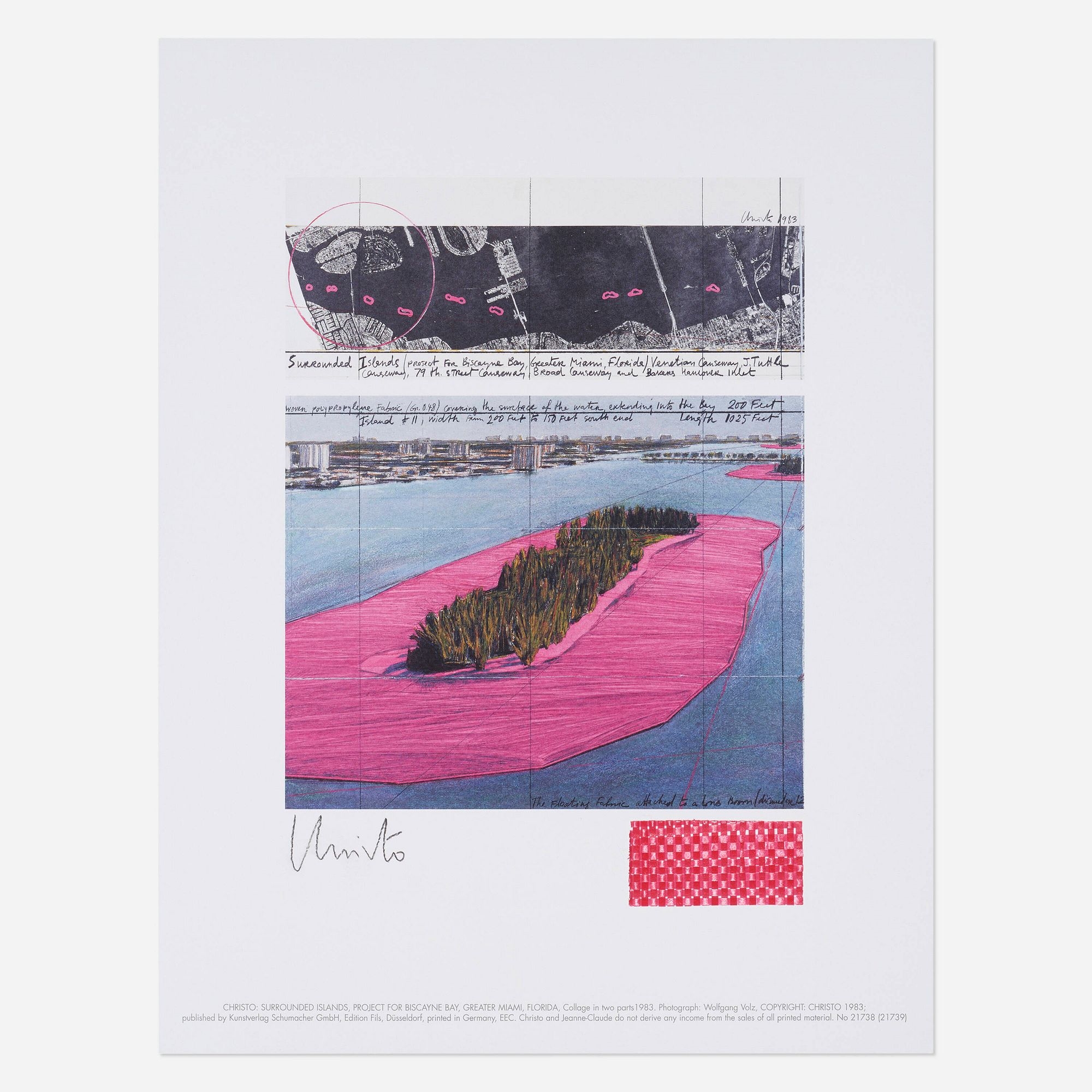 Christo | Christo - Surrounded Islands Project for Biscayne Bay Miami ...