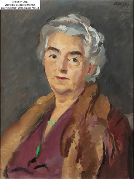 Philip Naviasky | Philip Naviasky, British 1894-1983 - Portrait of an ...