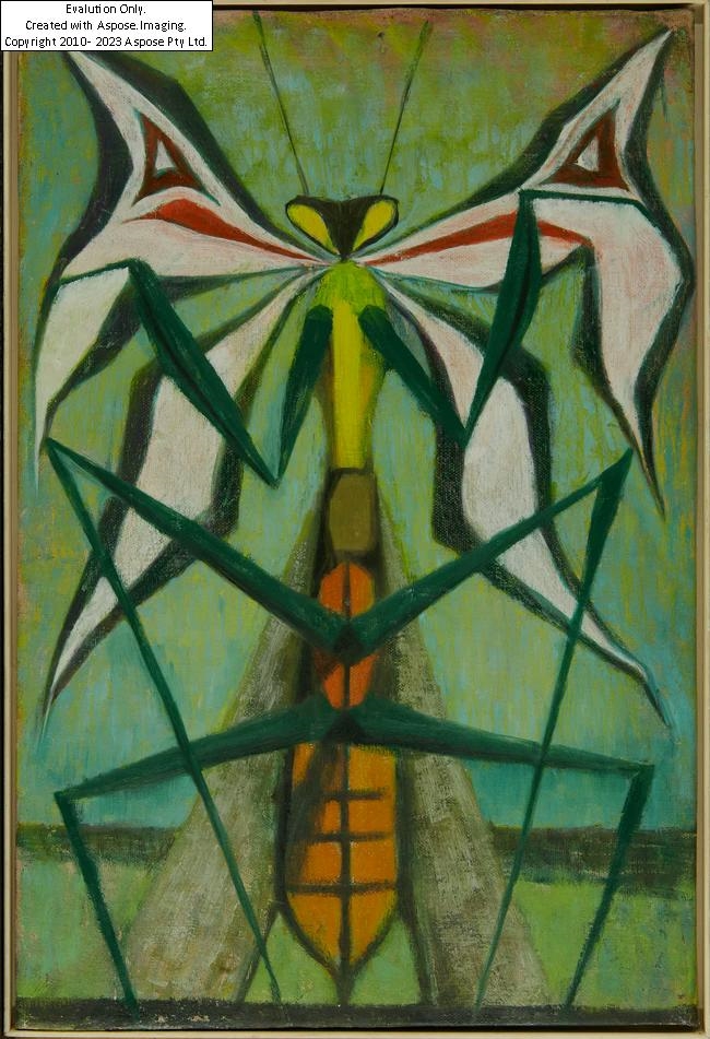 Jonathan Adams | Preying Mantis 1 (1950) | MutualArt