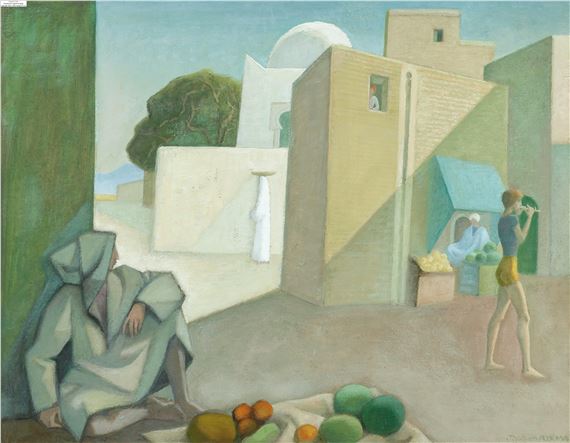 Jacques Azema | Le Village (1968) | MutualArt