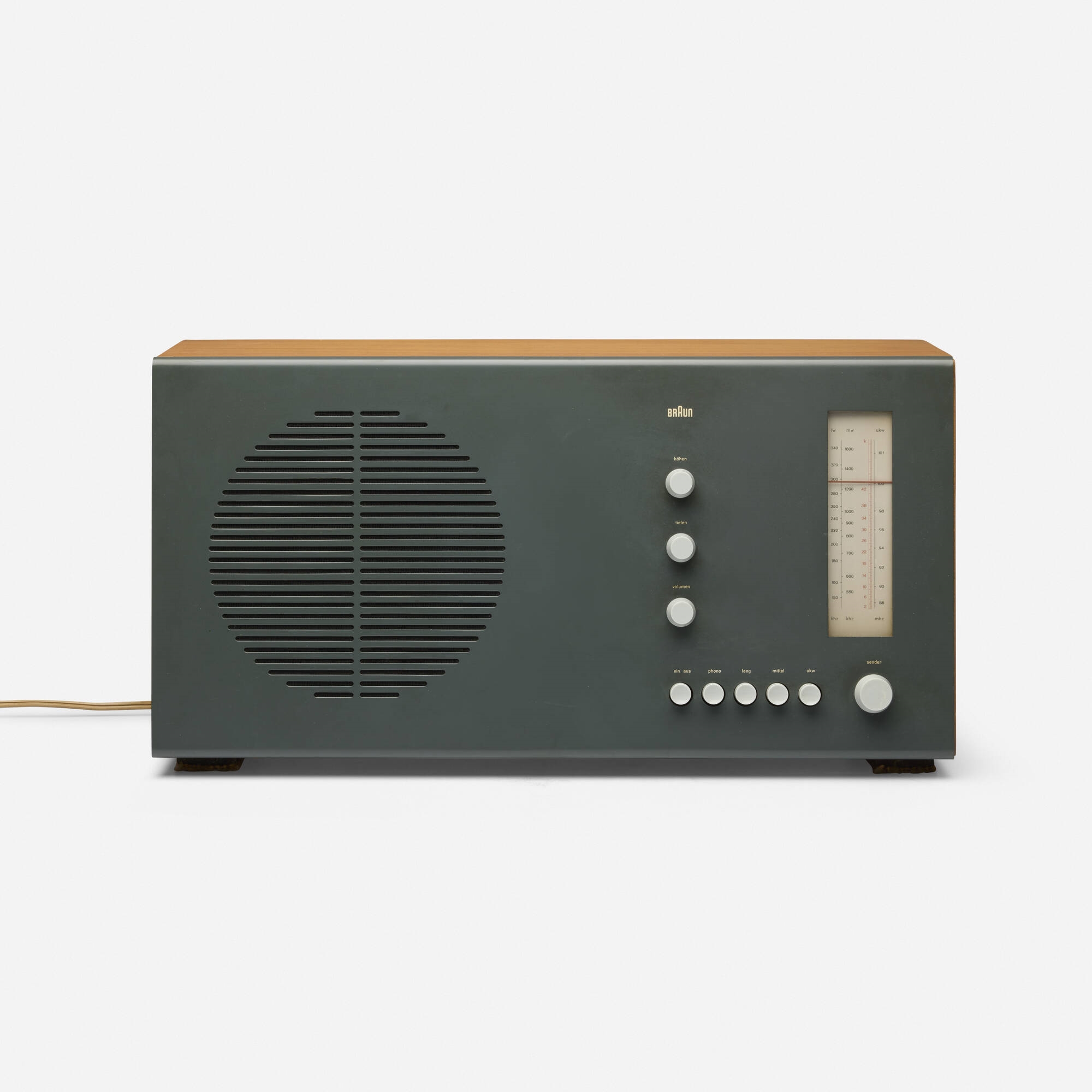Dieter Rams | Tischsuper RT 20 radio (1961) | MutualArt
