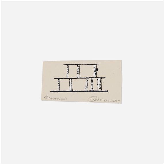 Andrea Branzi | Drawing for Trees 7B (2011) | MutualArt