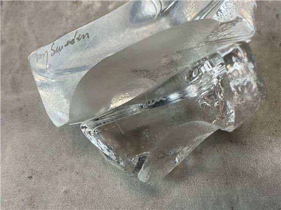 Mats Jonasson | Mats Jonasson engraved crystal sculptures (7)) with ...