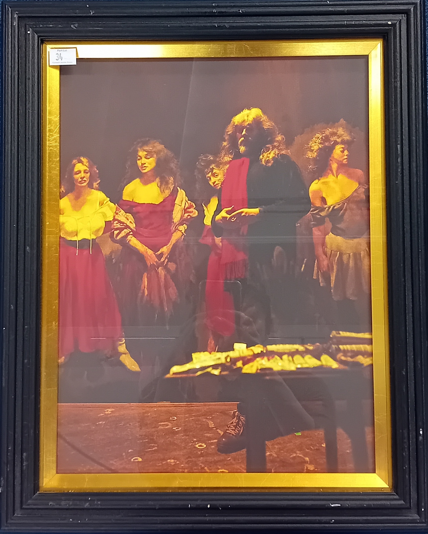 Robert Lenkiewicz | two photographs of self portrait paintings | MutualArt