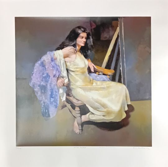 Robert Lenkiewicz | Esther Seated | MutualArt