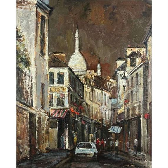 Marcel Denis | AU PIED DE MONTMARTRE | MutualArt