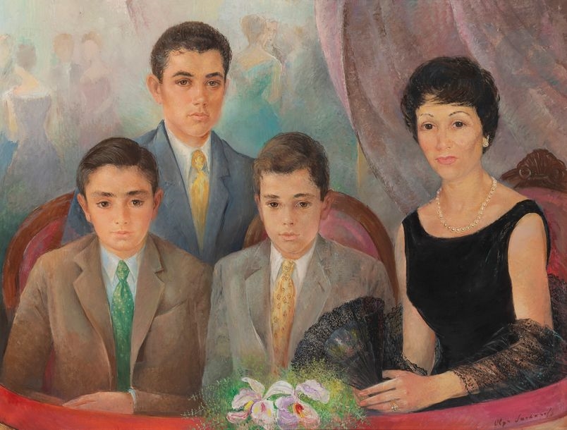Olga Nicolaevna Sacharoff | The Family | MutualArt